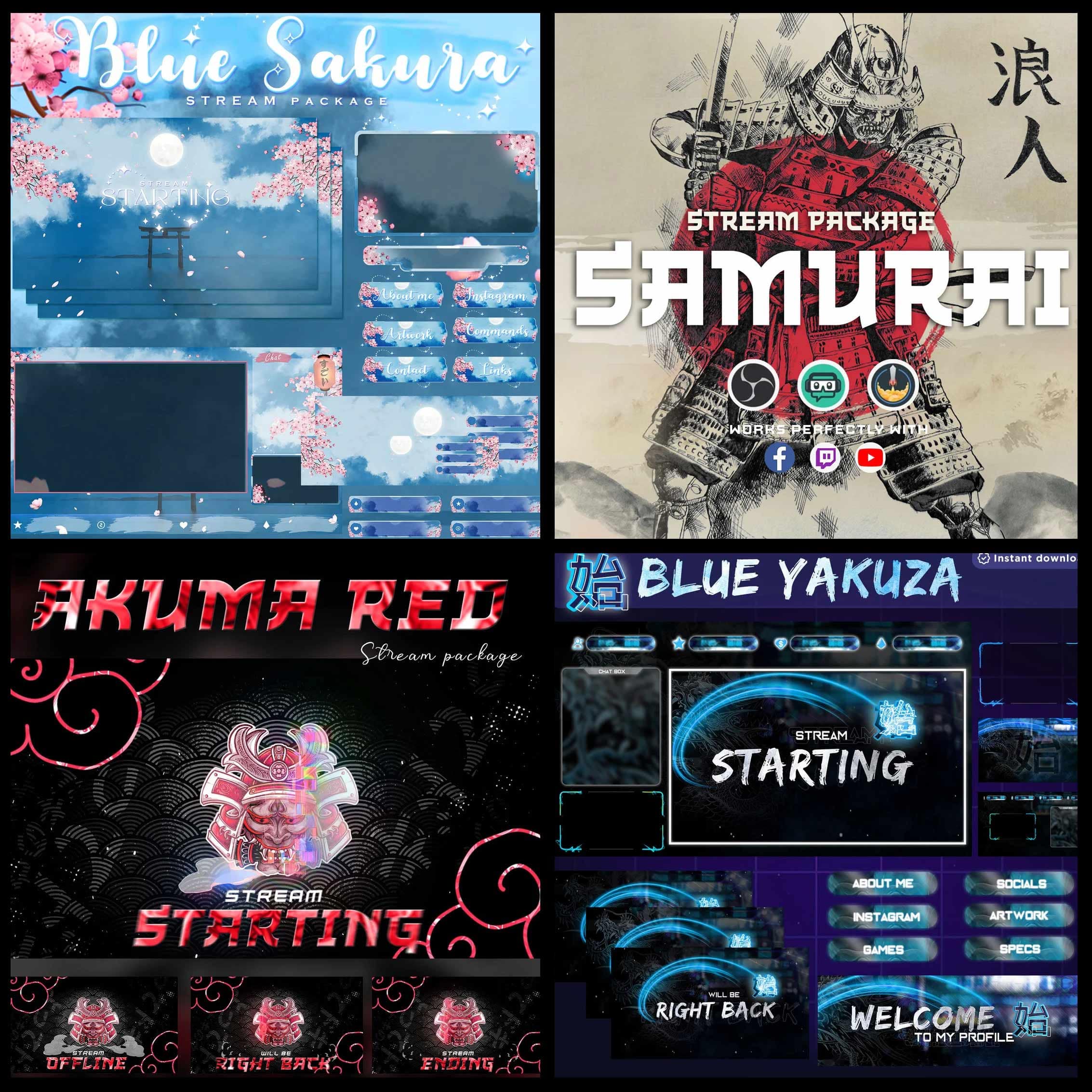 Japanese Overlays – Streamlofi